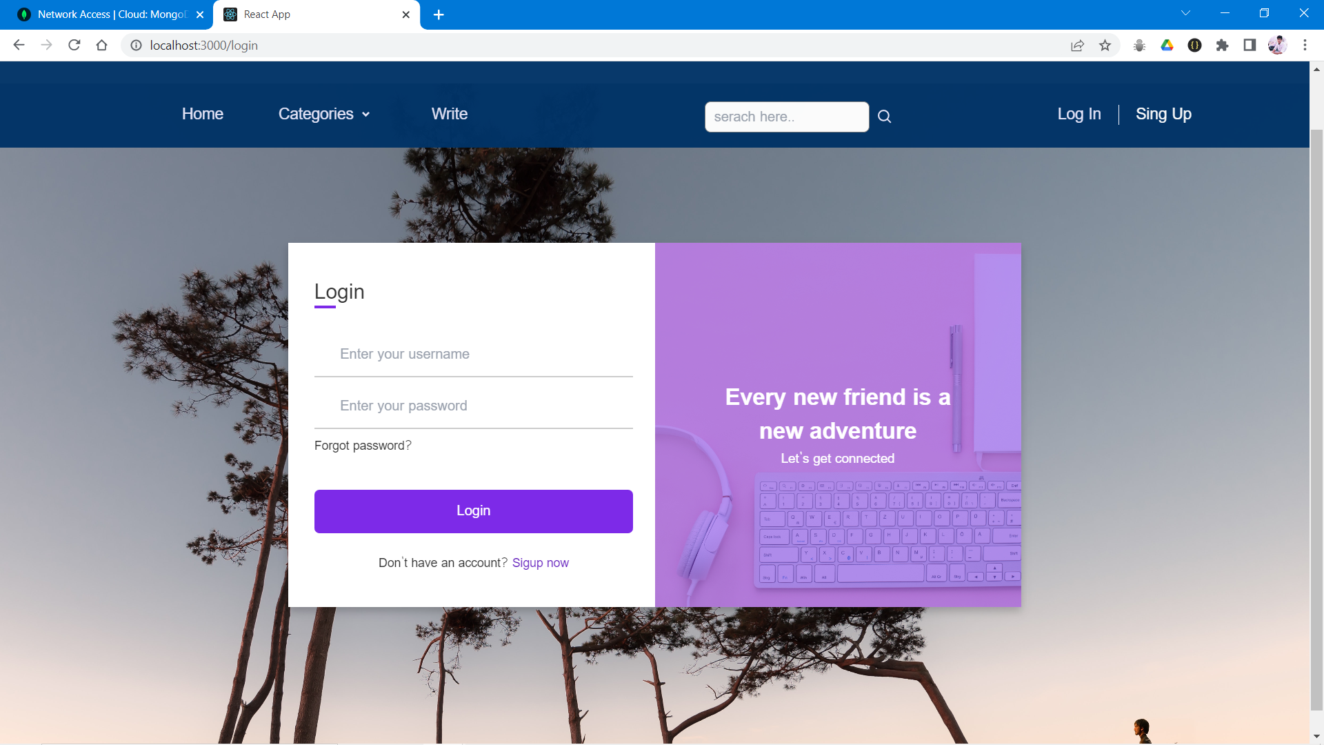 GitHub - RakeshsShinde/Mern-Blog-App: Blog site using Mern stack