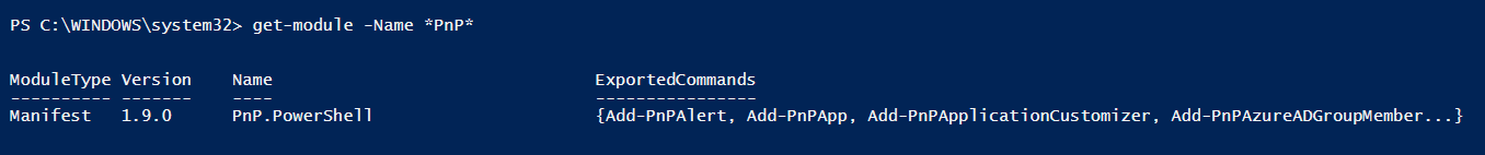 [BUG] Get-PnPTerm -Identity does not work · Issue #1629 · pnp/powershell · GitHub