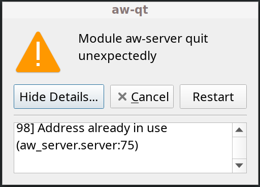 Module aw-server quit unexpectedly · Issue #206 · ActivityWatch ...