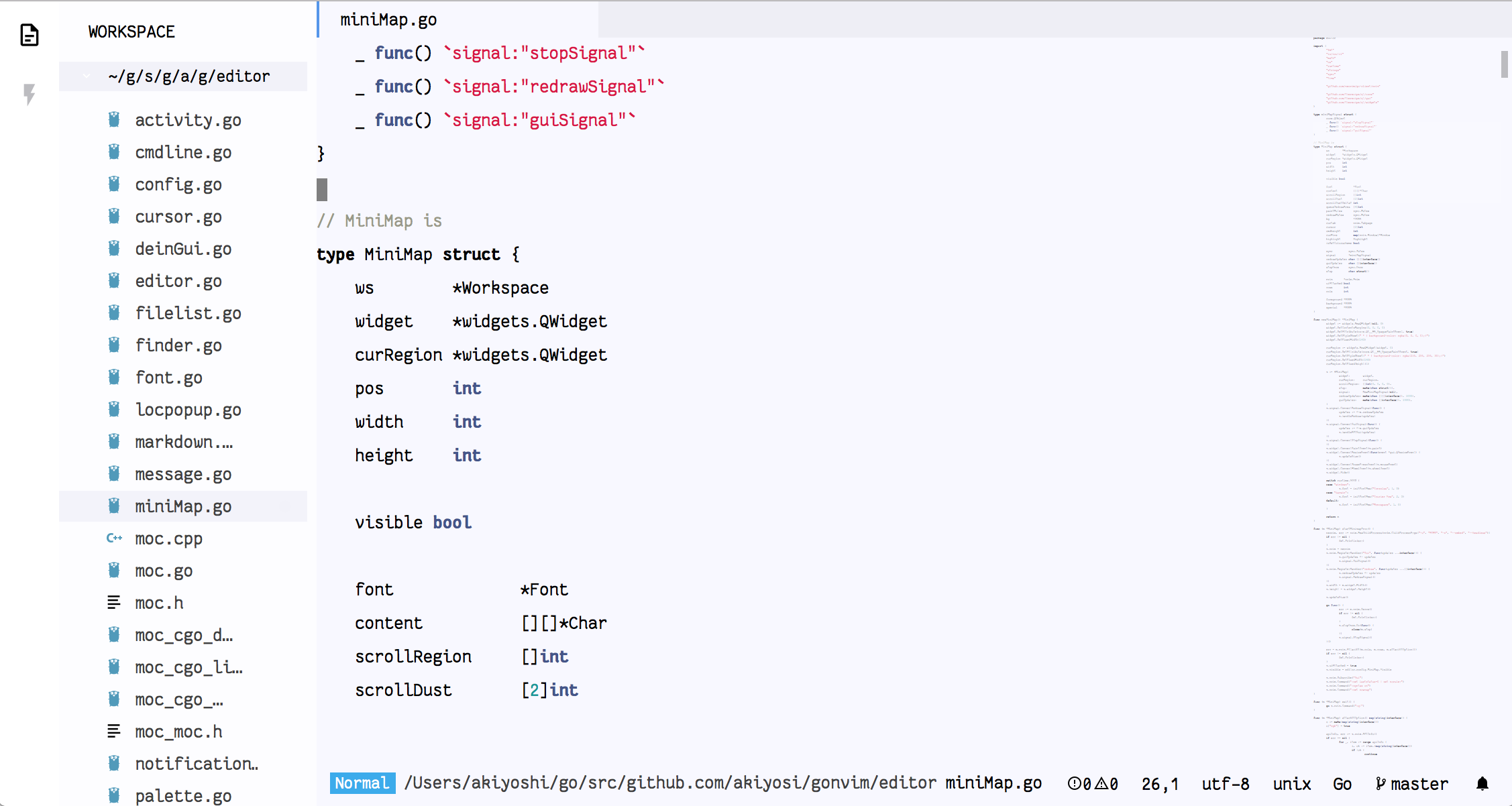 Integrate PR for bold fonts? · Issue #10 · akiyosi/goneovim · GitHub