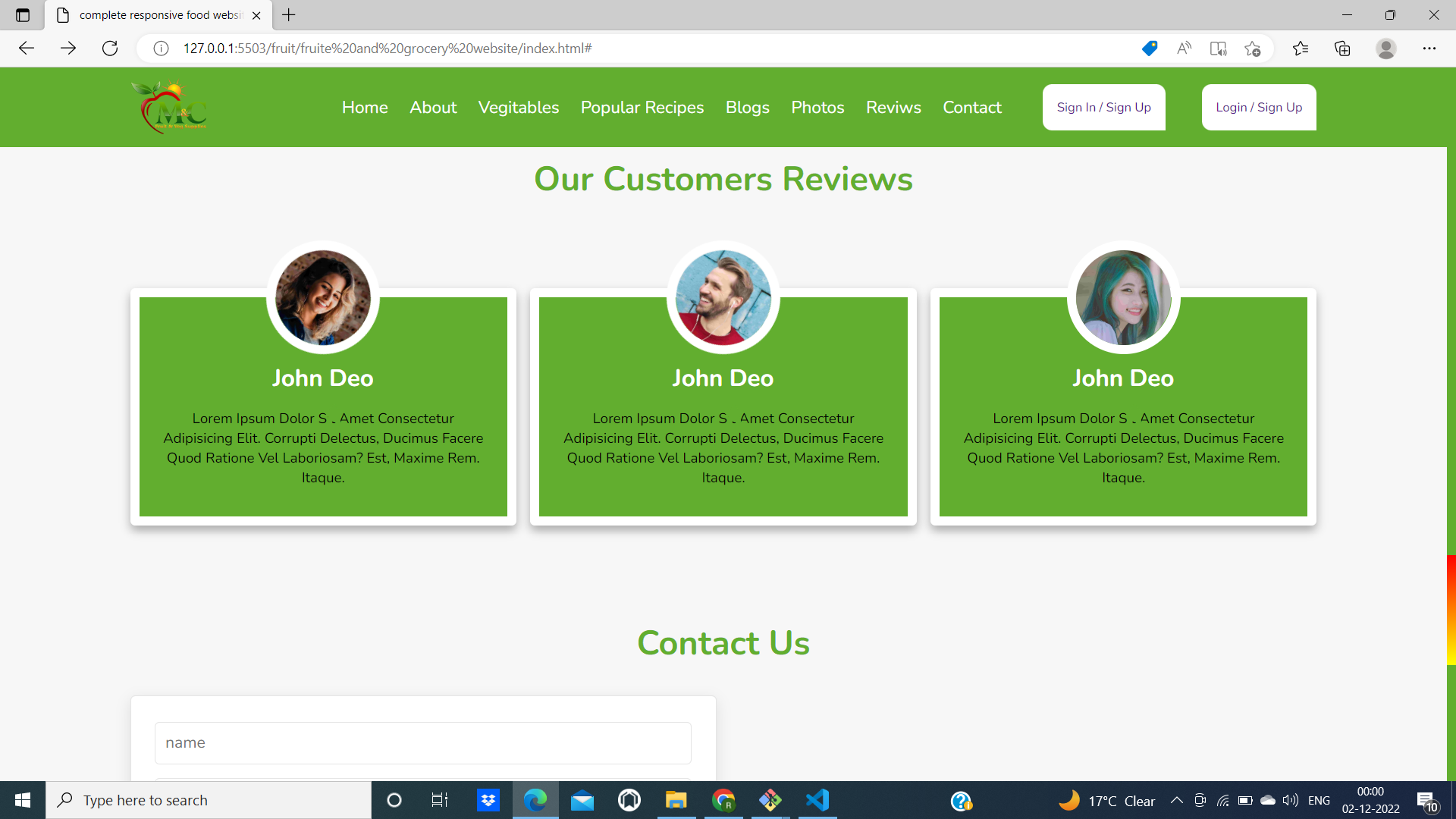 GitHub - Riya14-dangra/Fresh-Fruit-Website