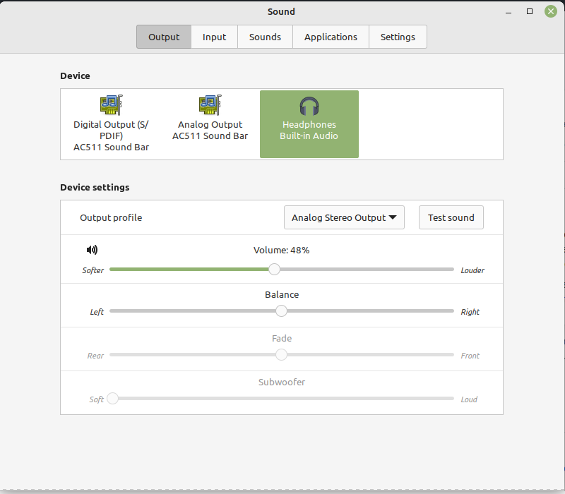 [Feature Request] - Add audio out selection · Issue #4531 · linuxmint/cinnamon-spices-applets ...