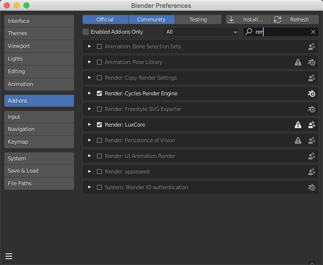 'Object' object has no attribute 'cycles_visibility' · Issue #742 · LuxCoreRender/BlendLuxCore ...