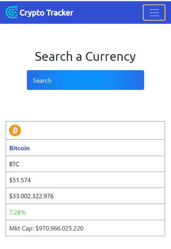 GitHub - JimeBlue/crypto-tracker