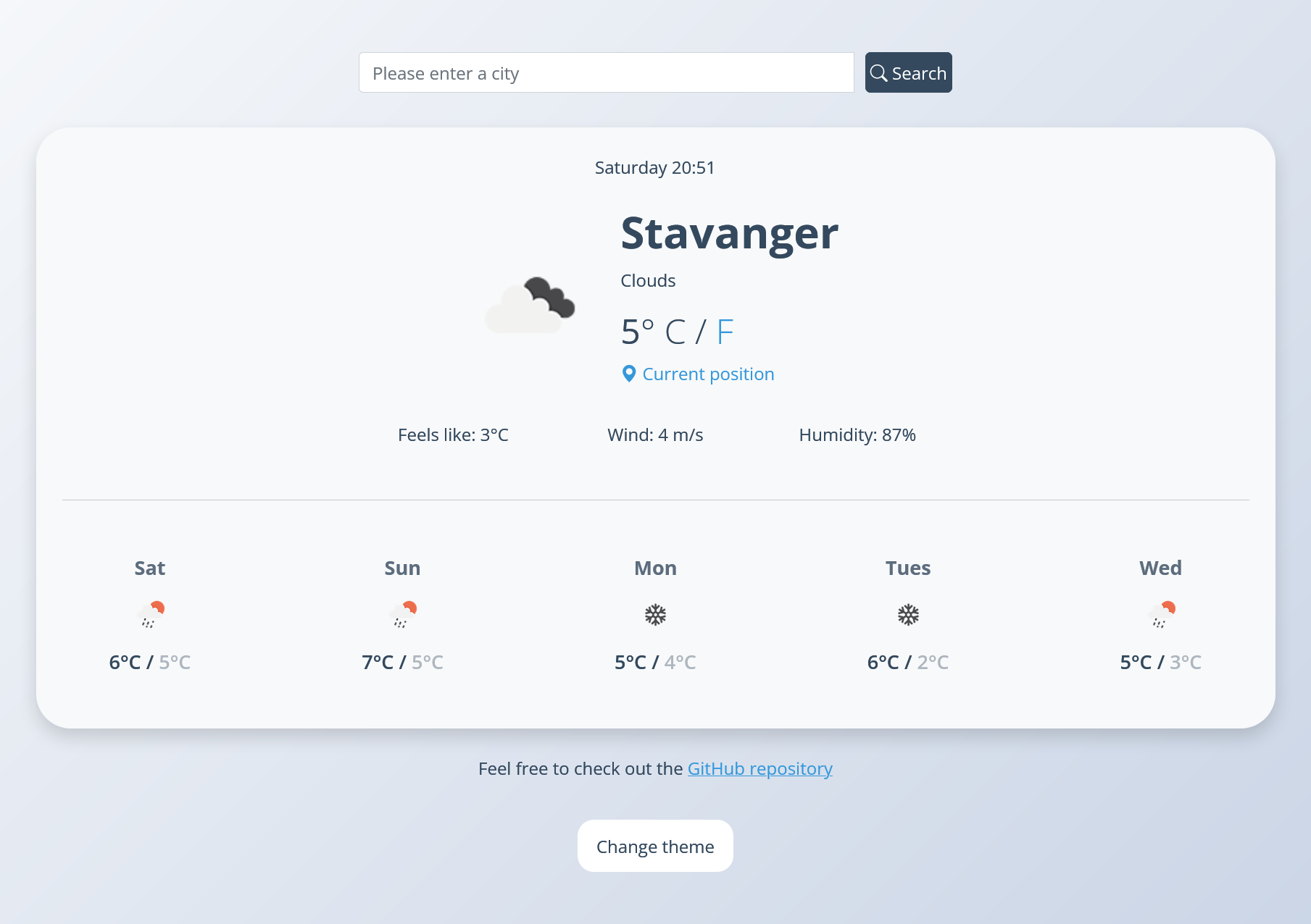 GitHub - benejorg/VanillaJS-Weather-App