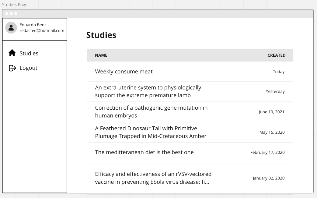 Create a low fidelity mockup of the application · Issue #11 · vlab-research/vlab · GitHub