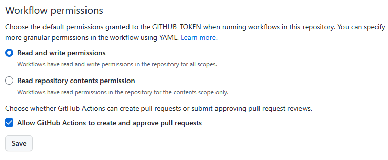 [BUG] Workflow permissions for GH Actions · Issue #199 · Azure/apiops · GitHub