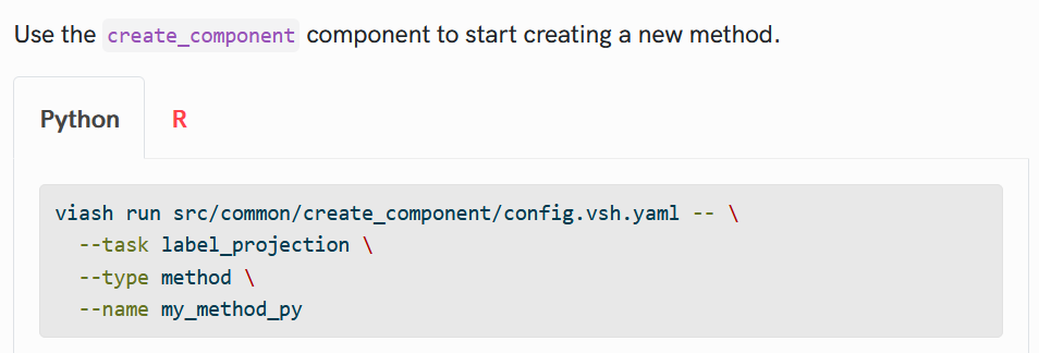 Create Component Assumes Script Is Written In Python · Issue 112 · Openproblems Bio