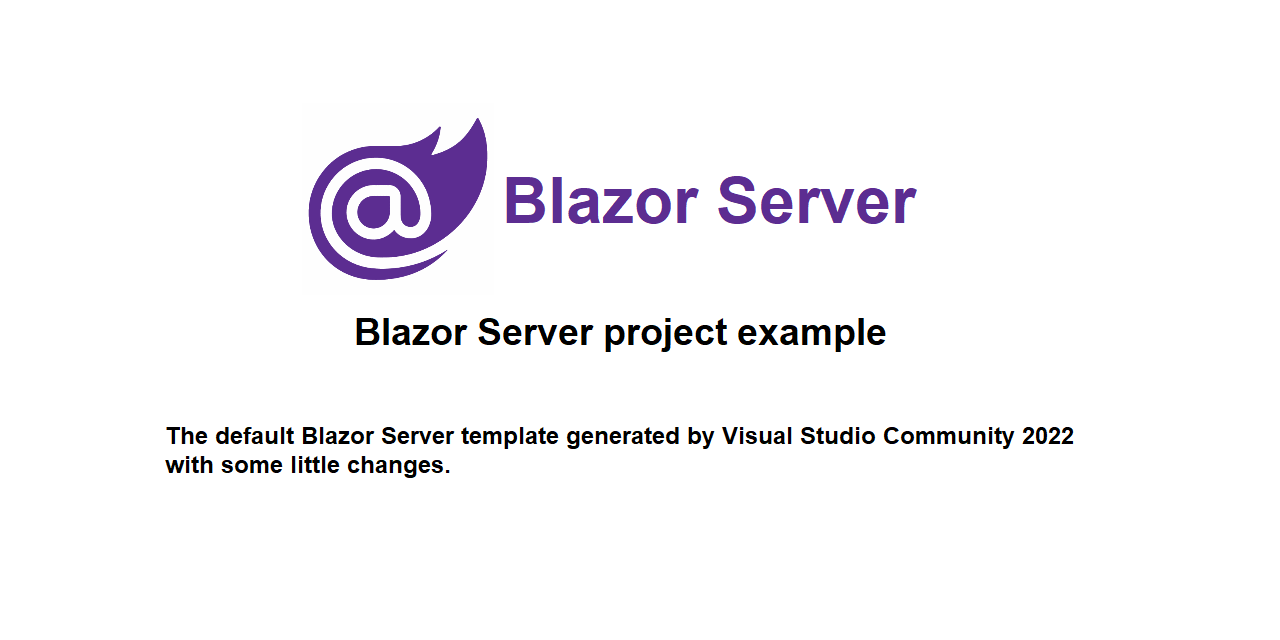 GitHub - CyberEdX/BlazorServer: Blazor Server example