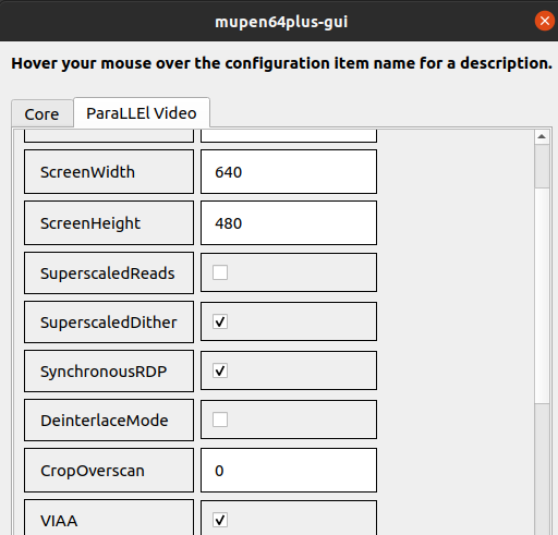 [Feature Request] Per-game settings for Parallel-RDP · Issue #169 · simple64/simple64 · GitHub
