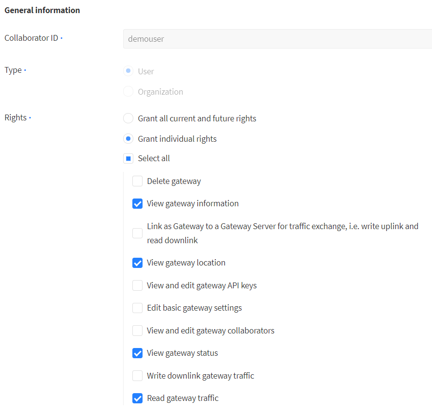 Ready only access to gateway doesn't work in console · Issue #2921 · TheThingsNetwork/lorawan ...