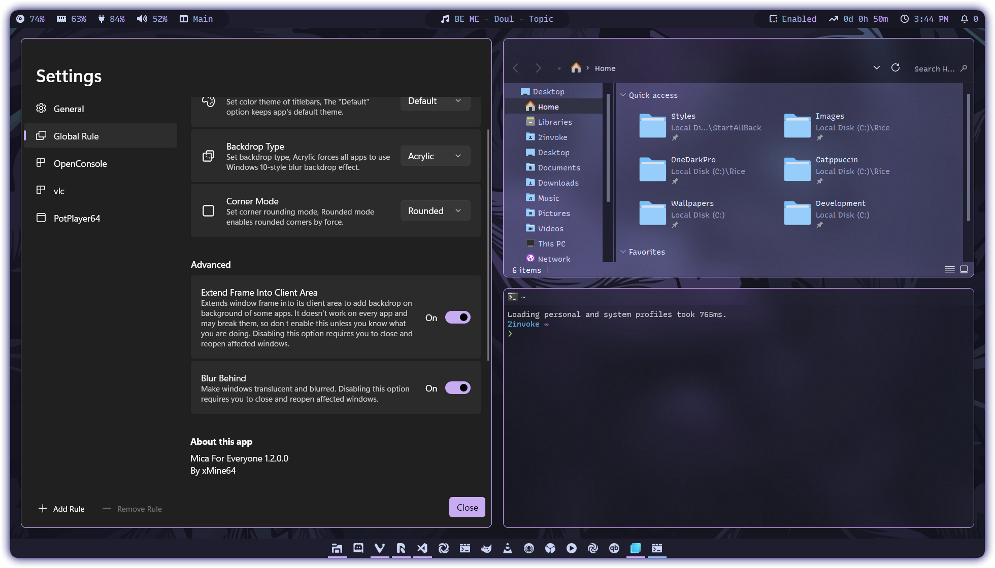 Custom Colour Themes · Issue #188 · MicaForEveryone/MicaForEveryone ...