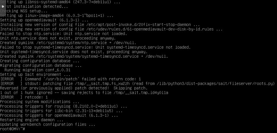 NFS service won't start · Issue #1455 · openmediavault/openmediavault · GitHub