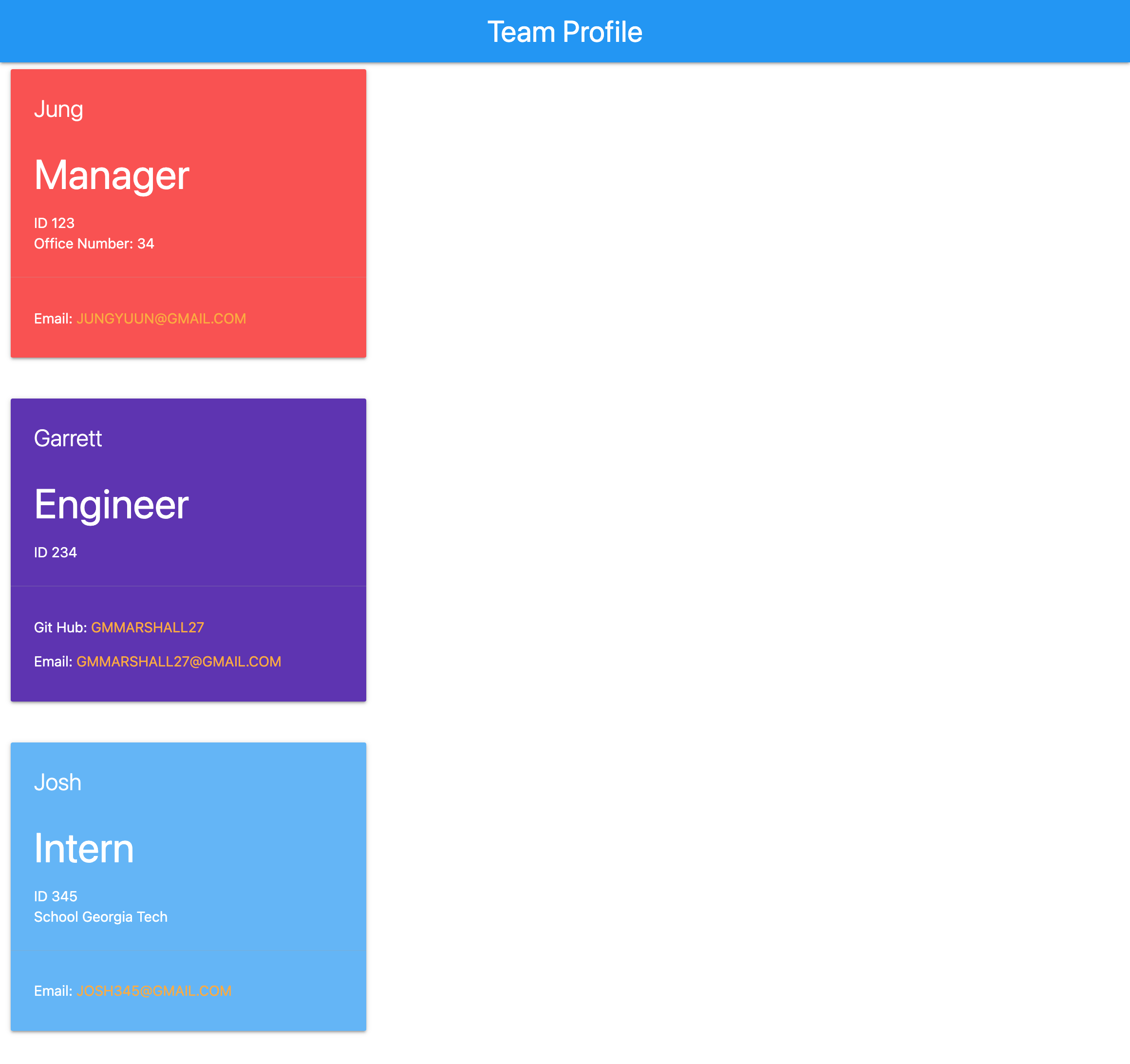 GitHub - GMMarshall27/Team-Profile-Generator