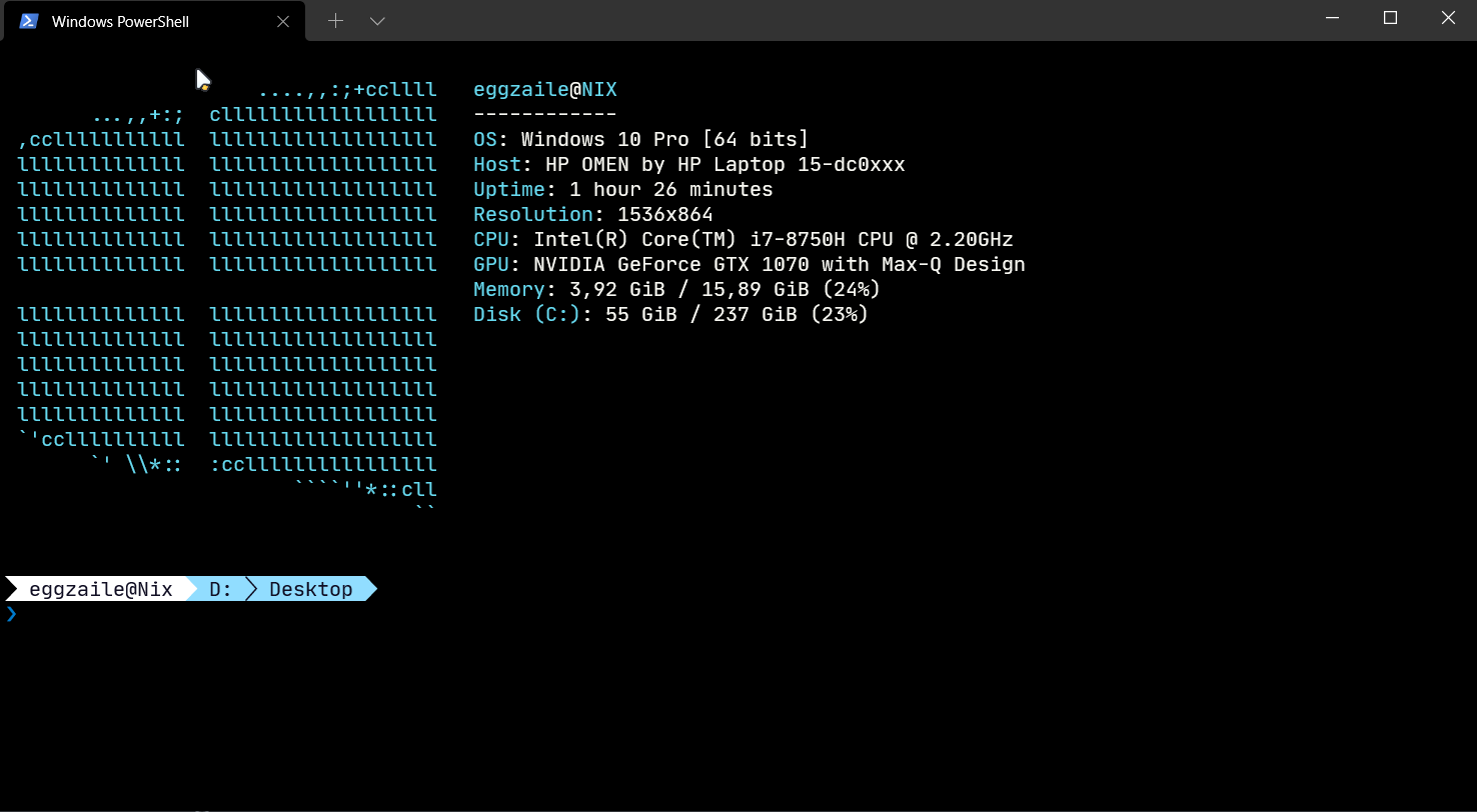 Smaller logo version? · Issue #86 · lptstr/winfetch · GitHub