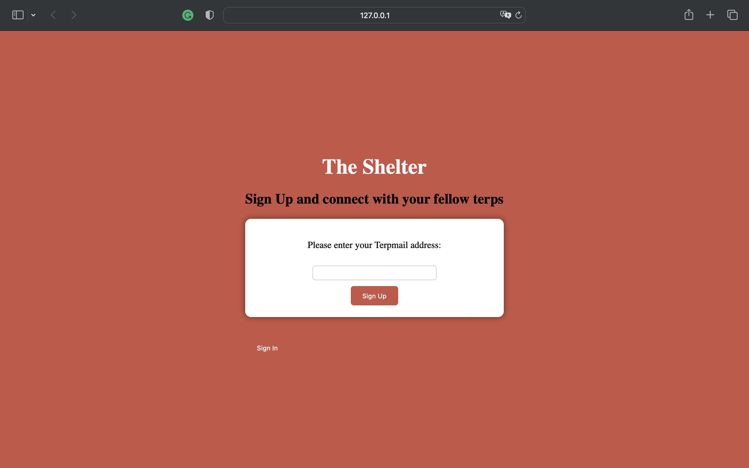 GitHub - alhss/the-shelter: social college media
