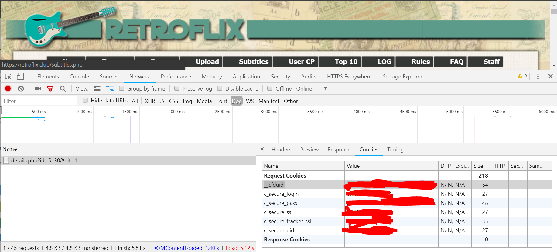 [retroflix] Login Failed, got redirected. (Cookie format changed) · Issue #3959 · Jackett ...