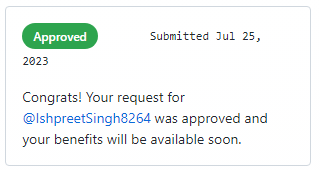 When will I get my benefits after I have been approved? · community · Discussion #55559 · GitHub