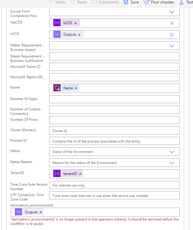 [CoE Starter Kit - BUG] [CoE Starter Kit - BUG] Admin | Sync Template v3 - unable to save CoE ...