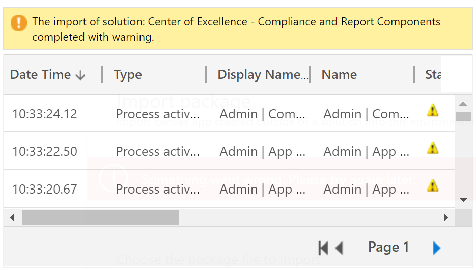 [BUG]: Cannot Import CenterofExcellenceAuditComponents_1_17_managed.zip ...