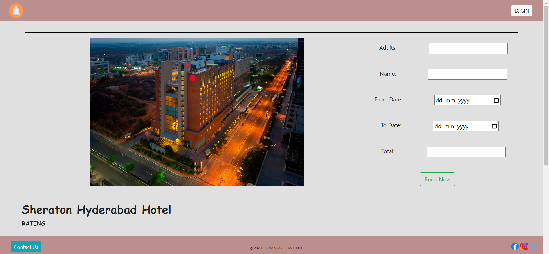 GitHub - mufasilmuf/Hotel-Boking-Website: HTML and CSS