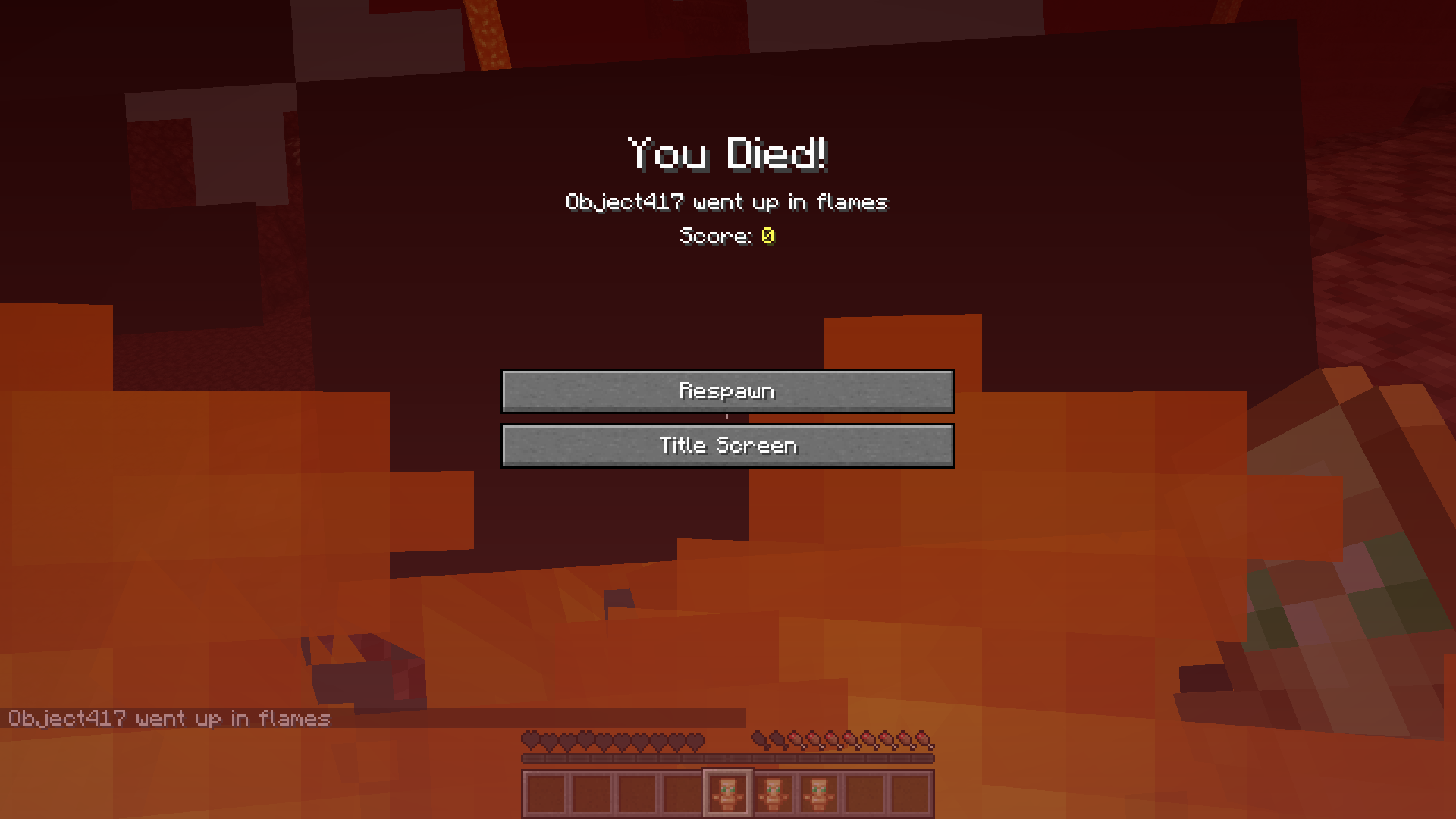 [BUG/ISSUE] Totem of undying doesn't save you from dying · Issue #3 ...