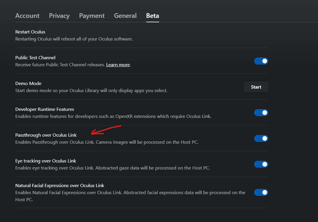 Passthrough for Rift S · Issue #573 · StereoKit/StereoKit · GitHub