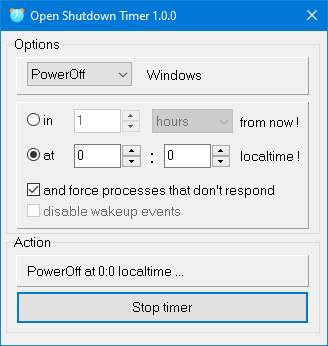 GitHub - gorbatiiivan/OpenShutdownTimer: Shutdown timer for Windows
