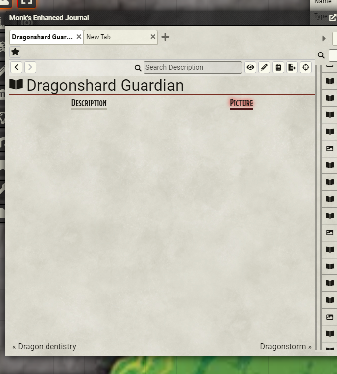 Issue with pictures in PF2 not working · Issue #245 · ironmonk108/monks-enhanced-journal · GitHub
