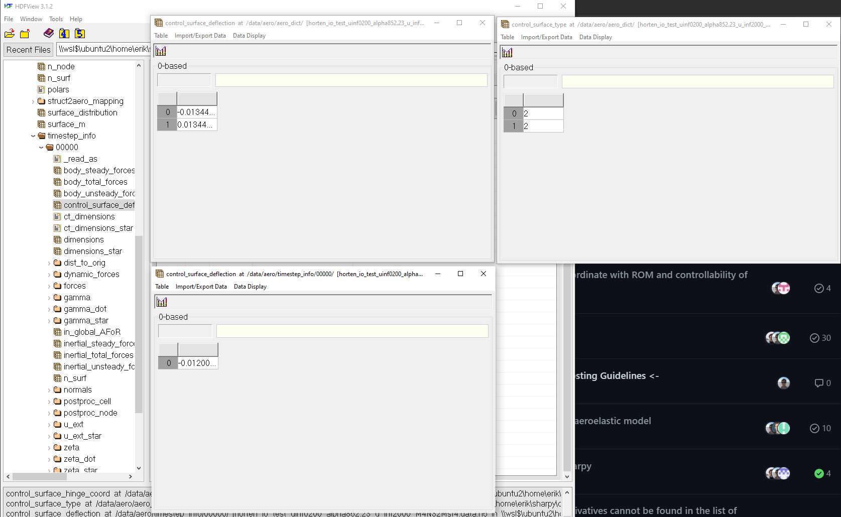 Questions on UDP-In/Output with multiple Control Surfaces · ImperialCollegeLondon sharpy ...