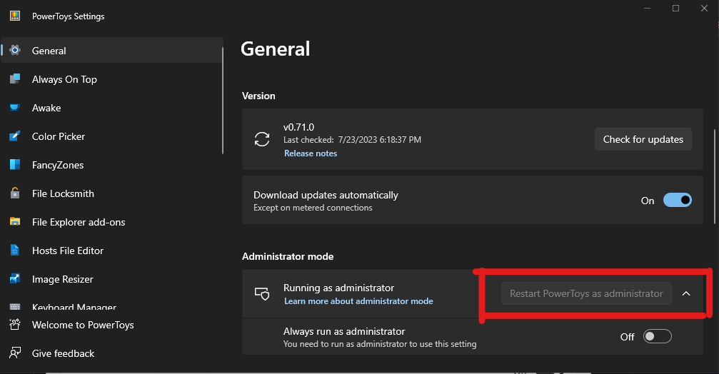 Always On Top Not Working · Issue 16122 · Microsoftpowertoys · Github 