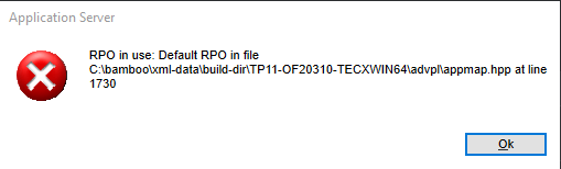 RPO in use - AppMap - Ao abrir protheus · Issue #553 · totvs/advpl-vscode · GitHub