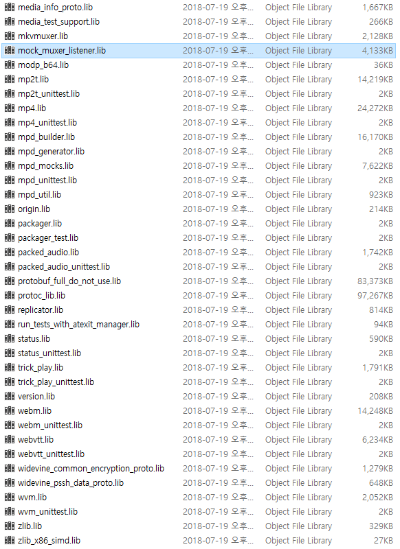Link error occurred when using packager library · Issue #438 · shaka-project/shaka-packager · GitHub