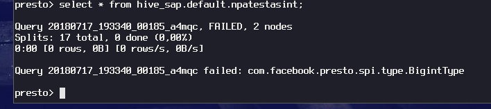Presto 0.205 & Hive & Parquet & Timestamp/BIGINT field issue · Issue #11066 · prestodb/presto ...
