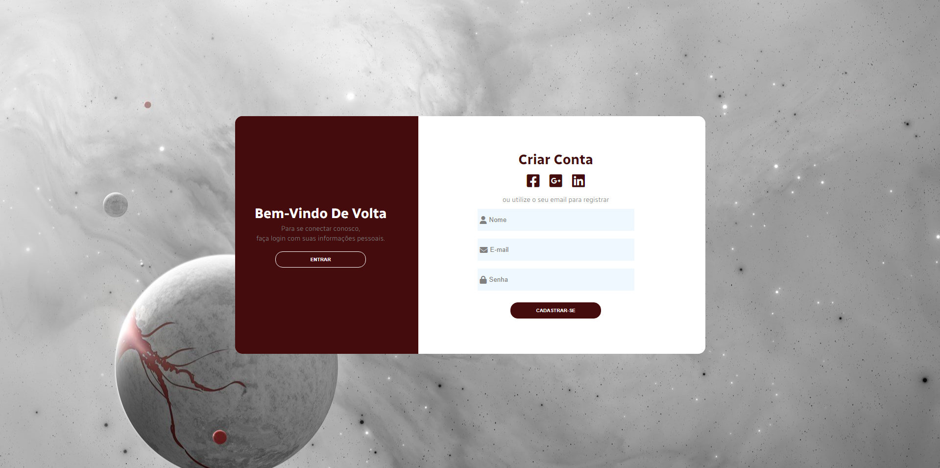 GitHub - douglaslourenco/Login-Cadastro: Uma tela de login e cadastro ...