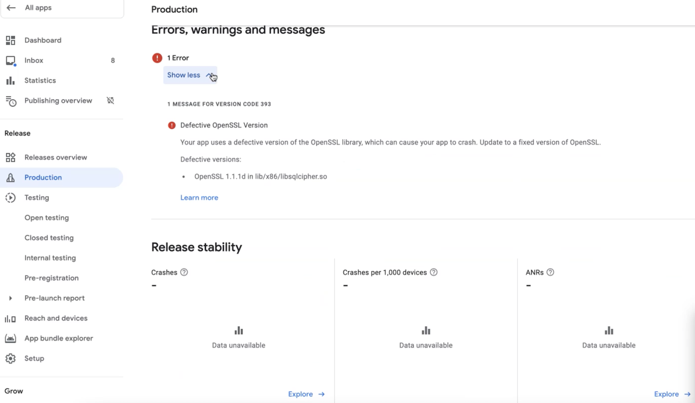 Defective Openssl Version · Issue 6 · Linchcnreact Native Sqlcipher · Github