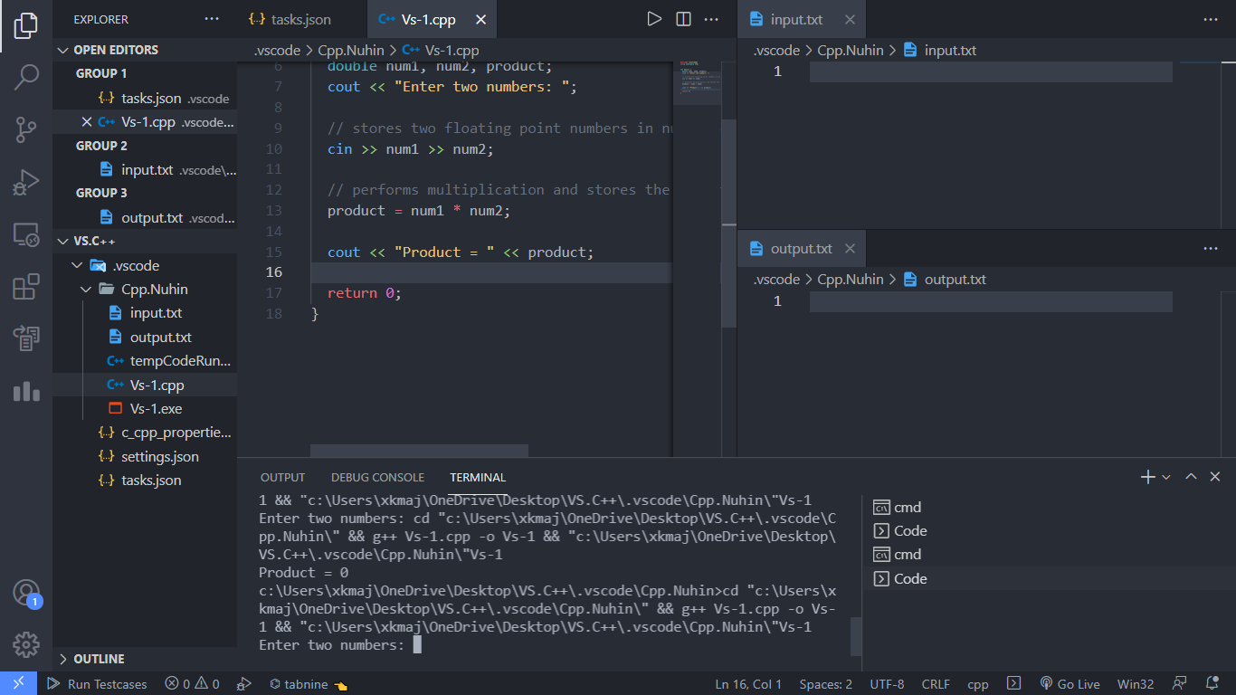No such File or Directory error · Issue #1 · jspw/VS-Code-Config · GitHub