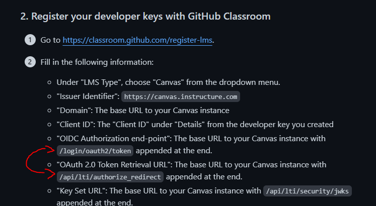 Canvas LTI 1.3 failing with 404 · community · Discussion #40096 · GitHub