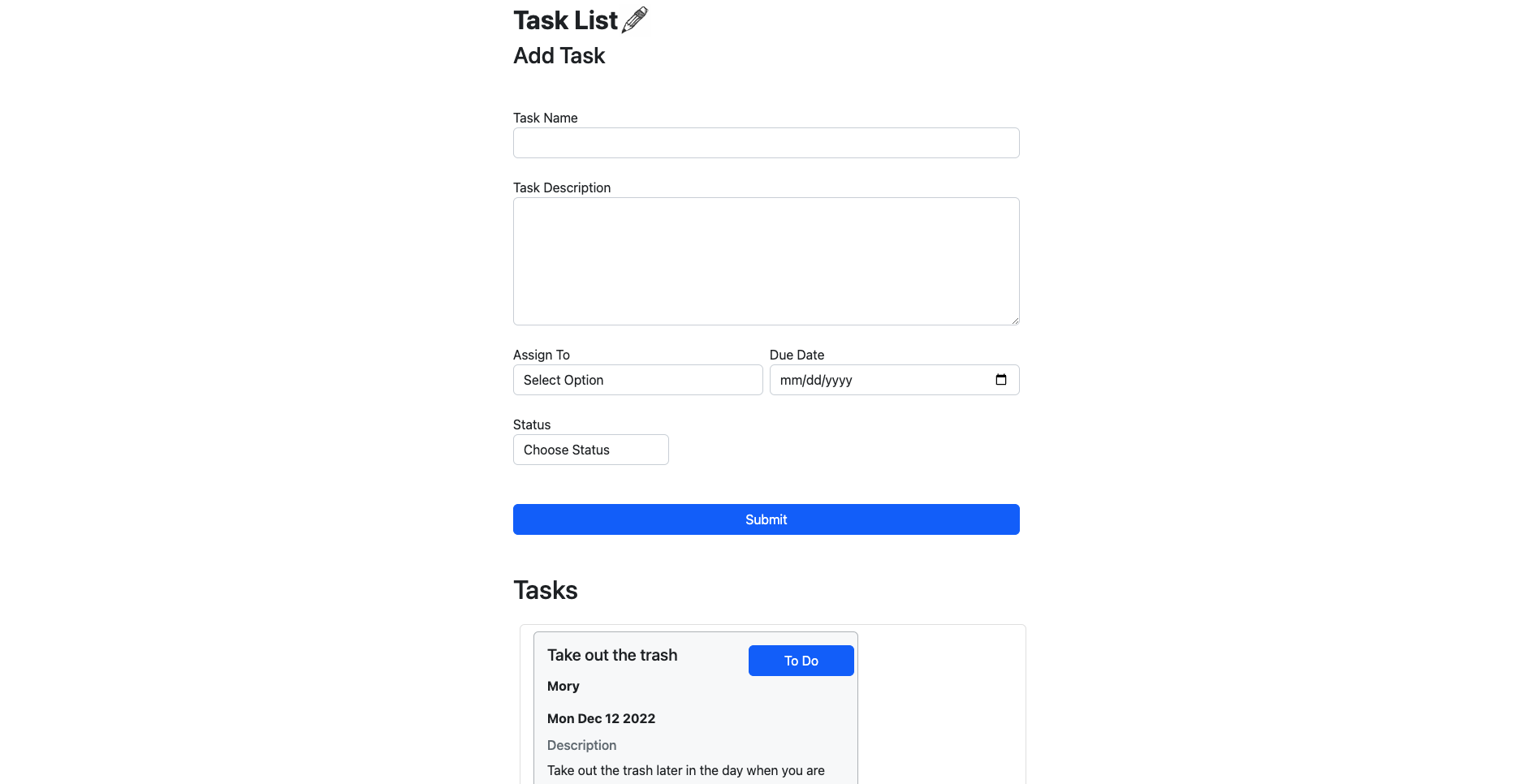 GitHub - moryyiim/task-list: A collaborative project for a to-do list