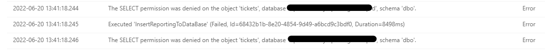Select Permission Is Required For Output Sql Binding · Issue 271 · Azureazure Functions Sql 3394