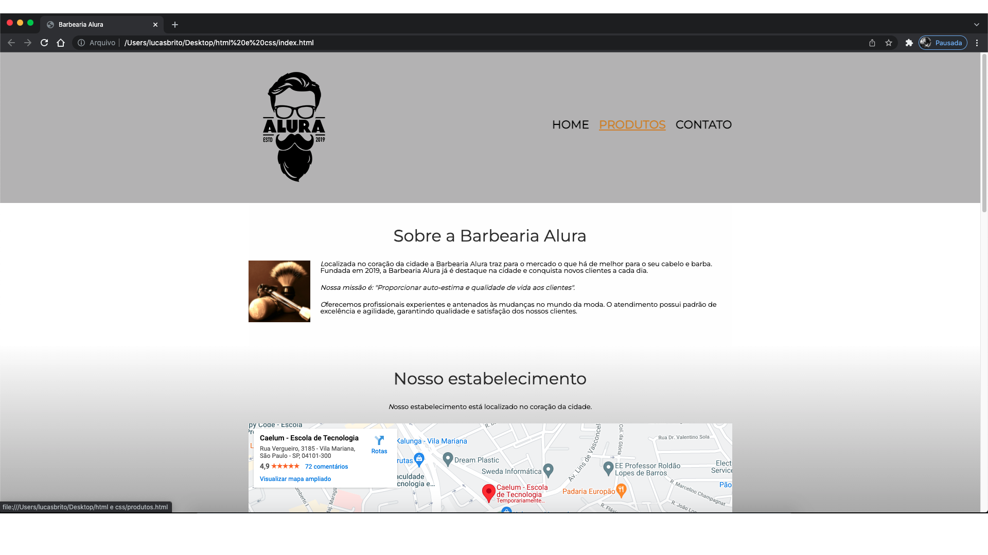GitHub - lucasbrito-cloud/projeto-barbearia