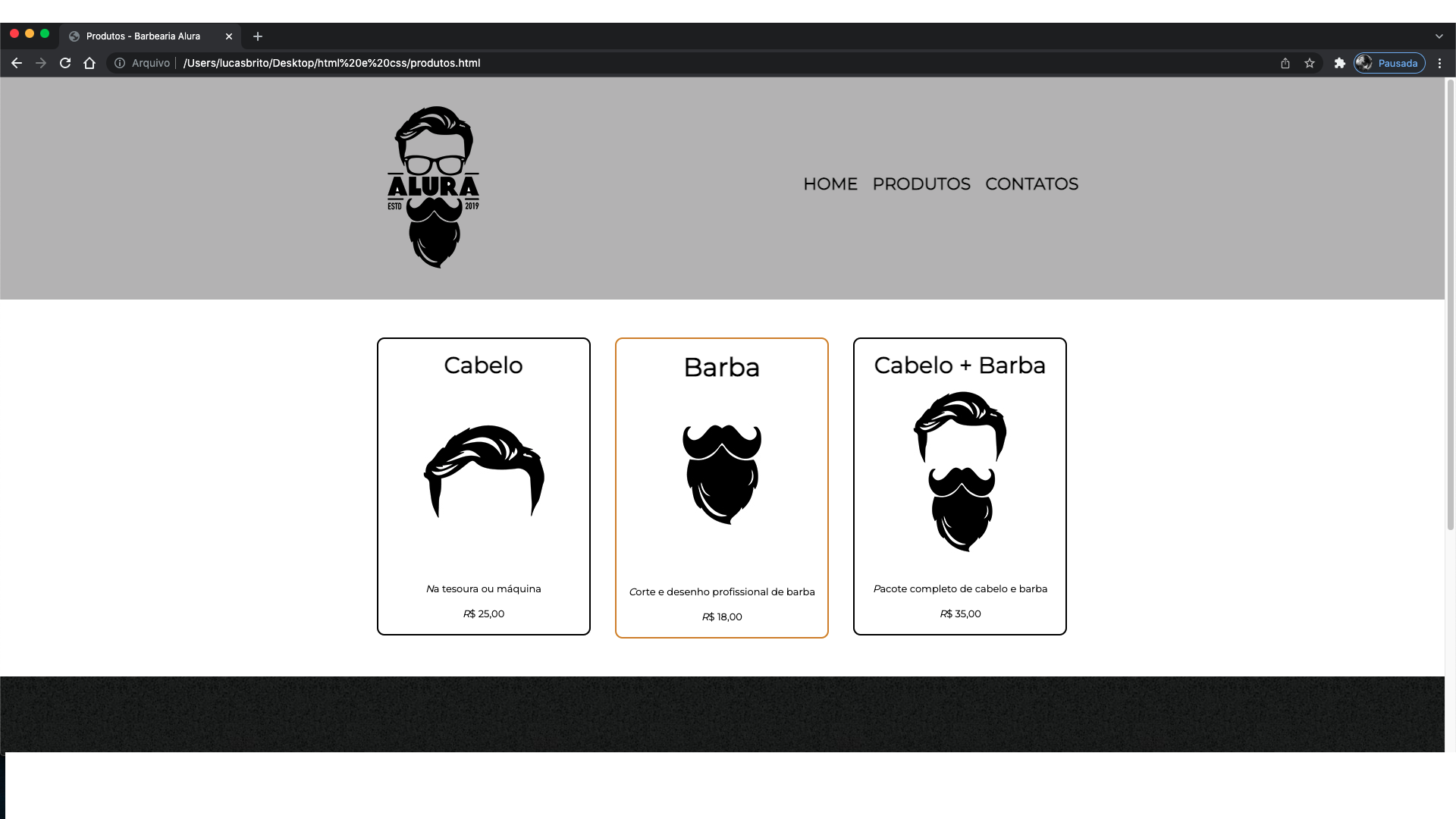 GitHub - lucasbrito-cloud/projeto-barbearia