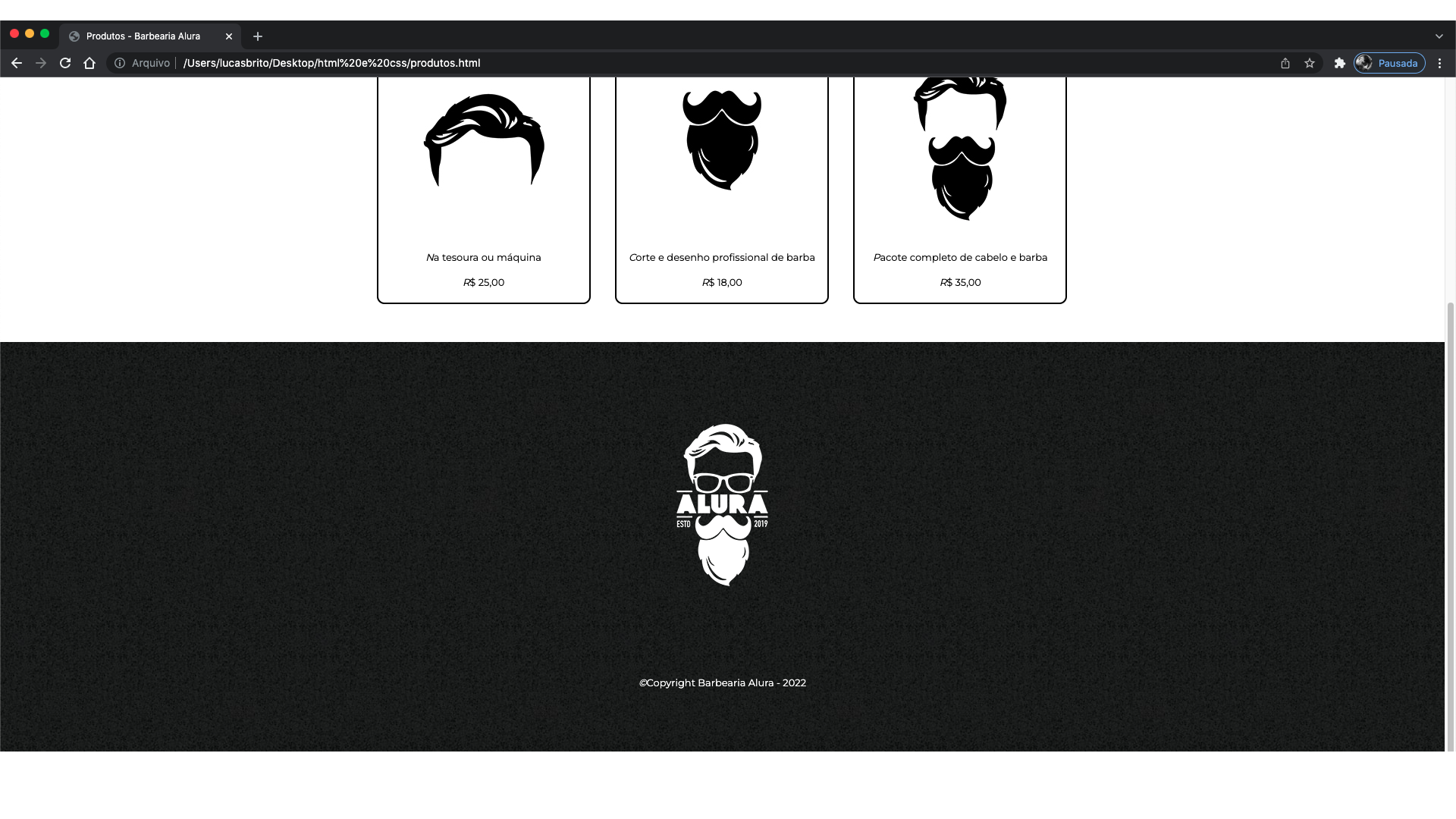 GitHub - lucasbrito-cloud/projeto-barbearia