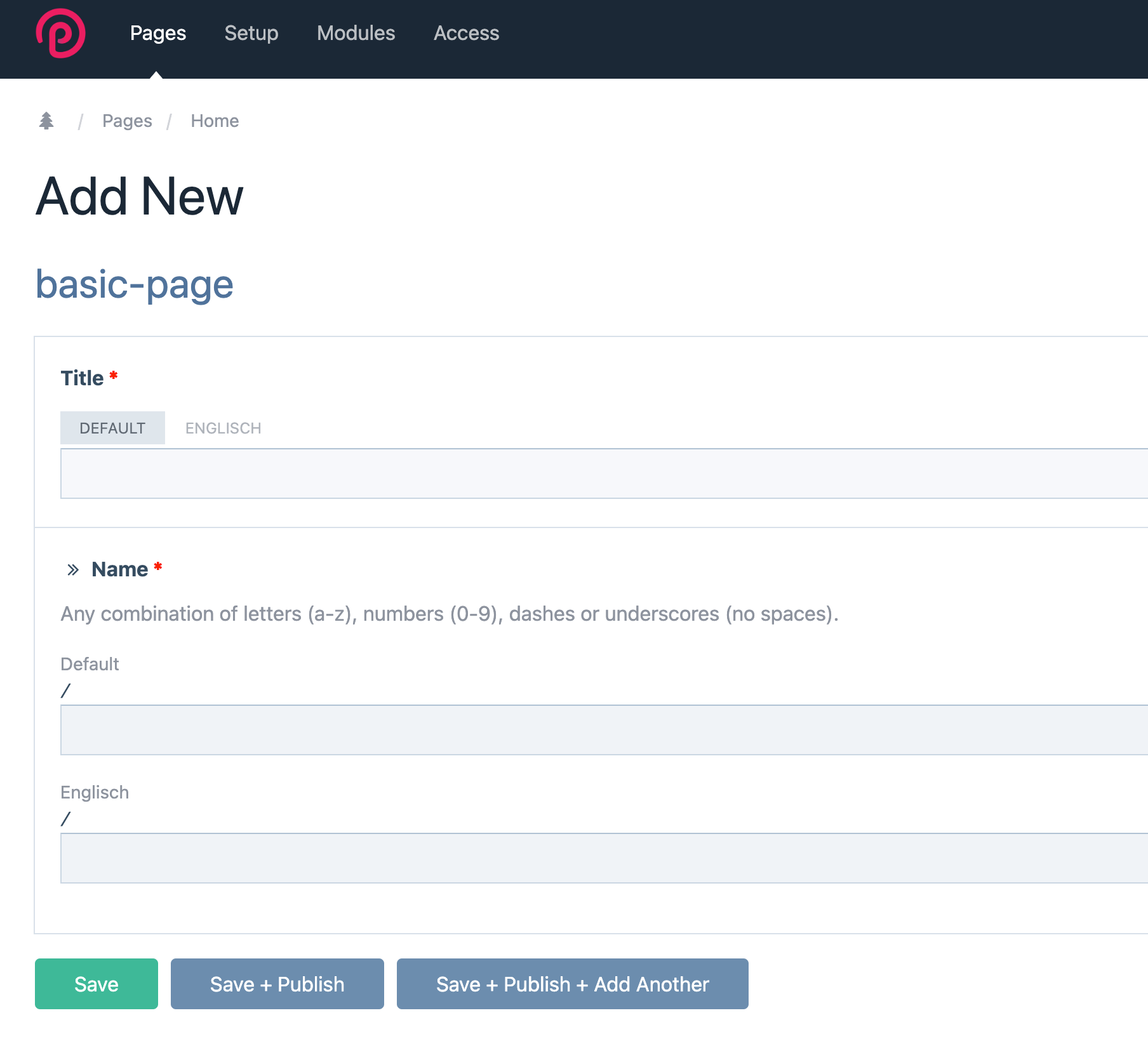Adding new page with multilang OFF shows multilang fields · Issue #916 · processwire/processwire ...