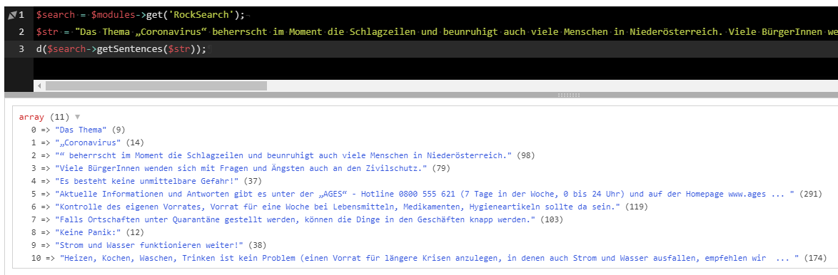 $sanitizer->truncate(["type" => "sentence"]) issue · Issue #1109 · processwire/processwire ...