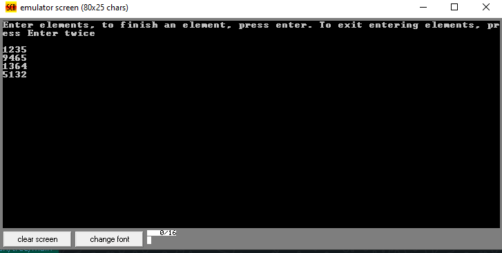 GitHub - muhammed9865/ArrMan: Assembly course project - 3rd year of CS