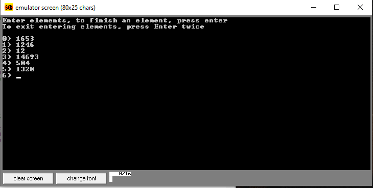 GitHub - muhammed9865/ArrMan: Assembly course project - 3rd year of CS