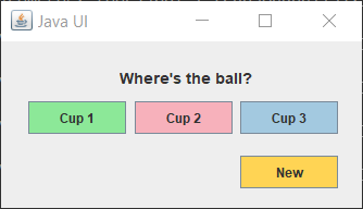 GitHub - rynrsts/cups-and-balls: Finding the ball among the three cups