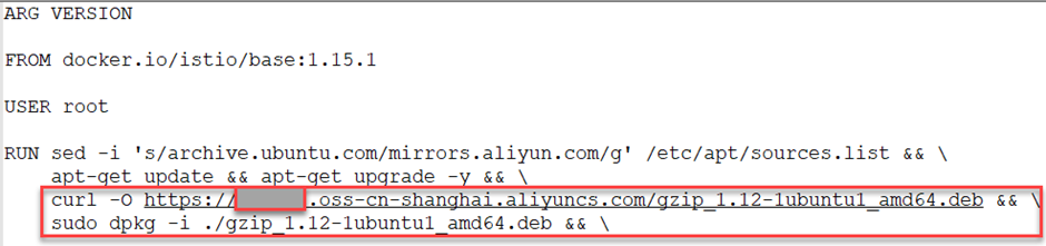 Upgrade the gzip version to V1.12 in All Istio docker images. · Issue #41641 · istio/istio · GitHub