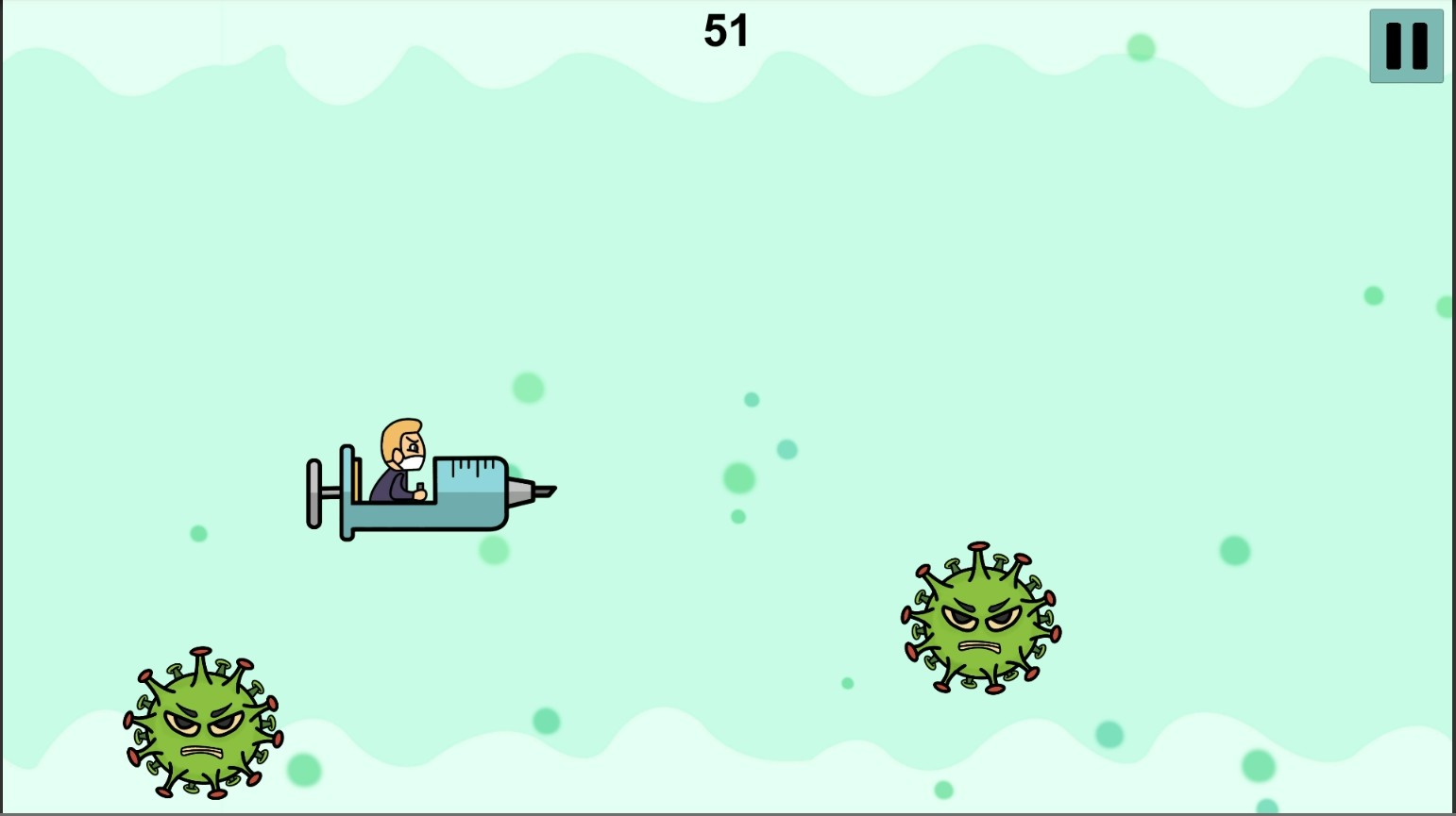 GitHub - BoBbY-Pal/2D-Endless-Runner: It's a 2D Endless Runner game based on a corona theme ...